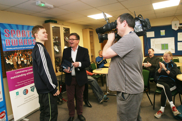 Tennis coach Matt Chilvers wins East Midlands BBC Unsung Hero award