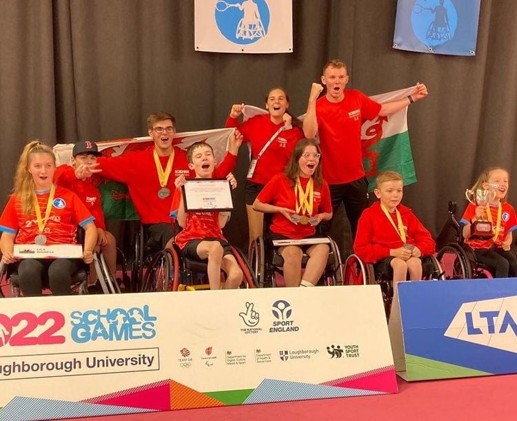Wales Junior Wheelchair Squad Bring Home the Medals