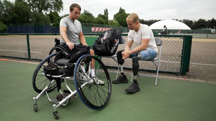 Racing driver and TV presenter Billy Monger begins his wheelchair ...