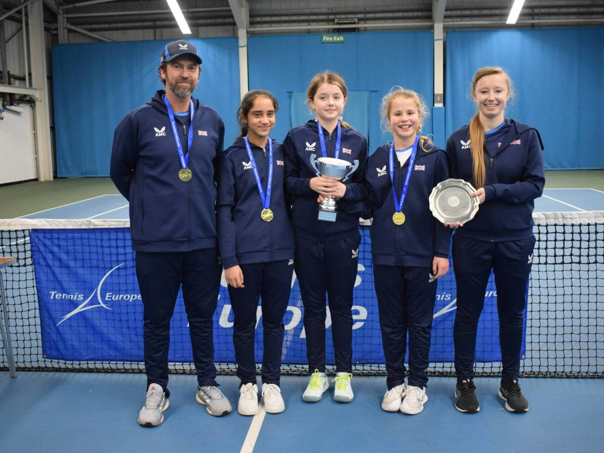 Great Britain 12U girls team crowned Tennis Europe Winter Cup champions ...