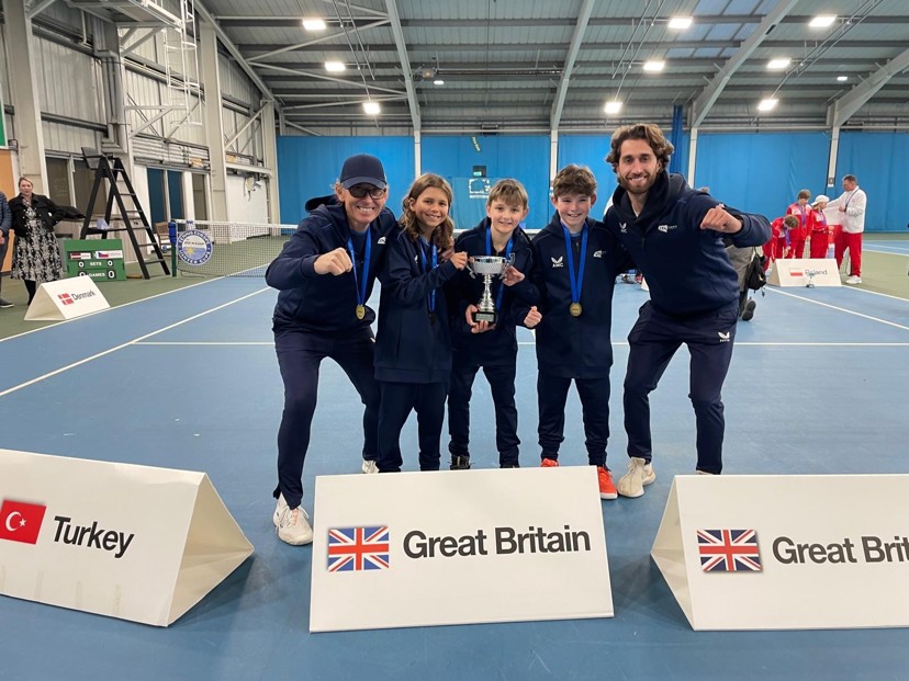 Great Britain’s 12U boys’ team lift prestigious Tennis Europe Winter ...