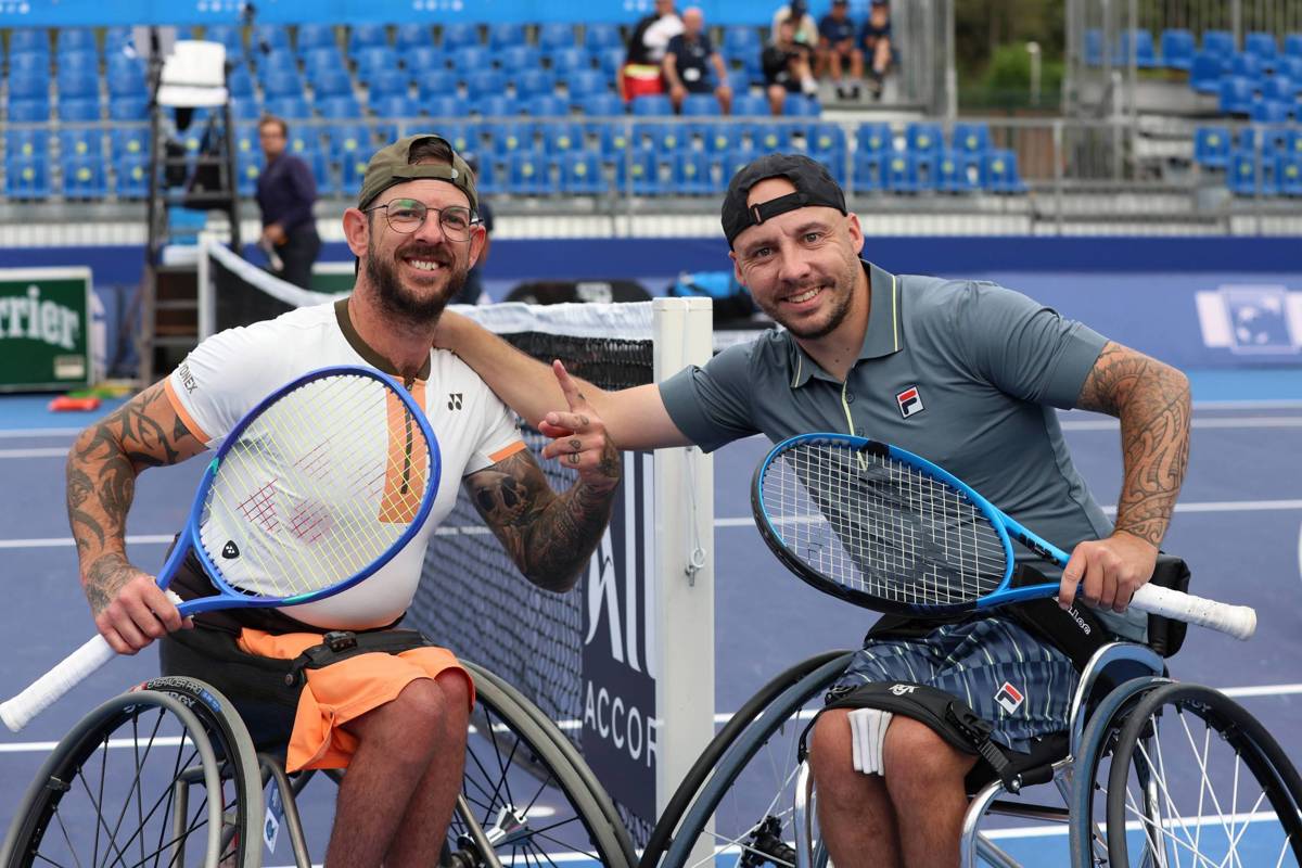 Andy Lapthorne wins quad doubles title at French Riviera Open
