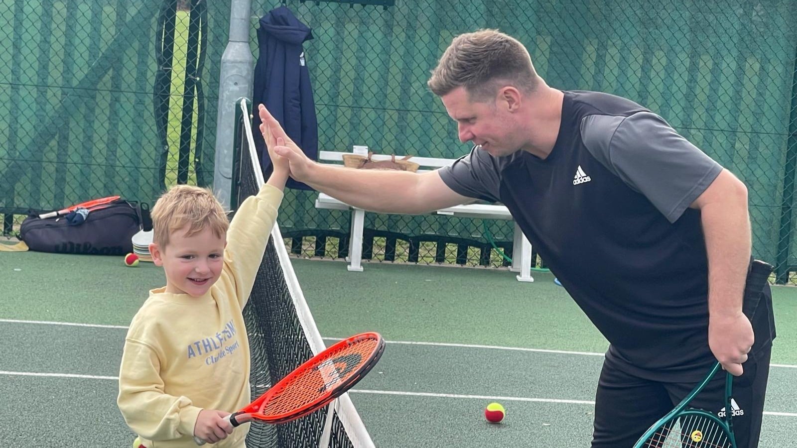 A journey from the military to tennis coaching & one young coach’s ...