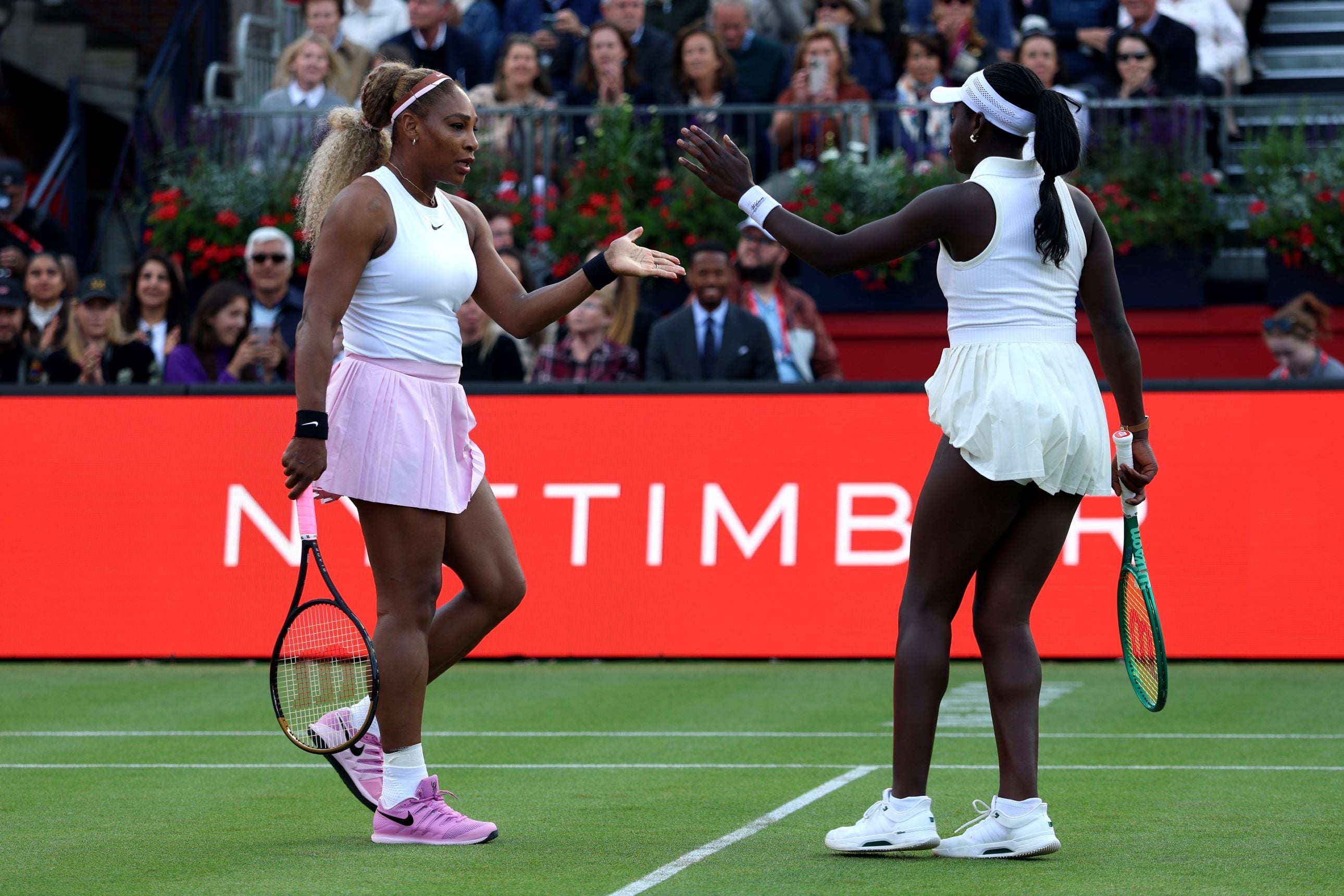 Serena Williams secures comeback victory with Victoria Mboko in women’s ...